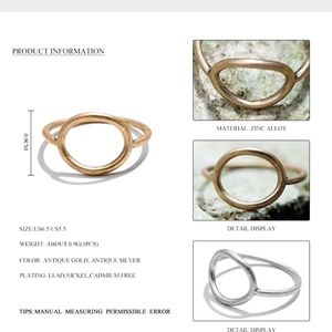 WILD&FREE | Jewelry | Ring With Open Circular Design | Poshmark